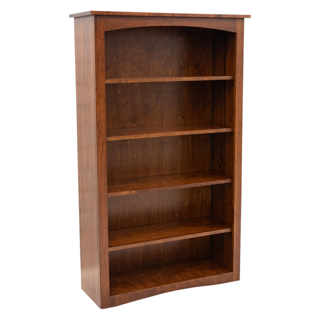 Seattle Solid Cherry Bookcase – Yoder Signature Furniture
