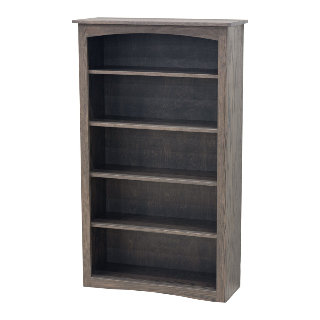 Seattle Modern Oak Bookcase – Yoder Signature Furniture