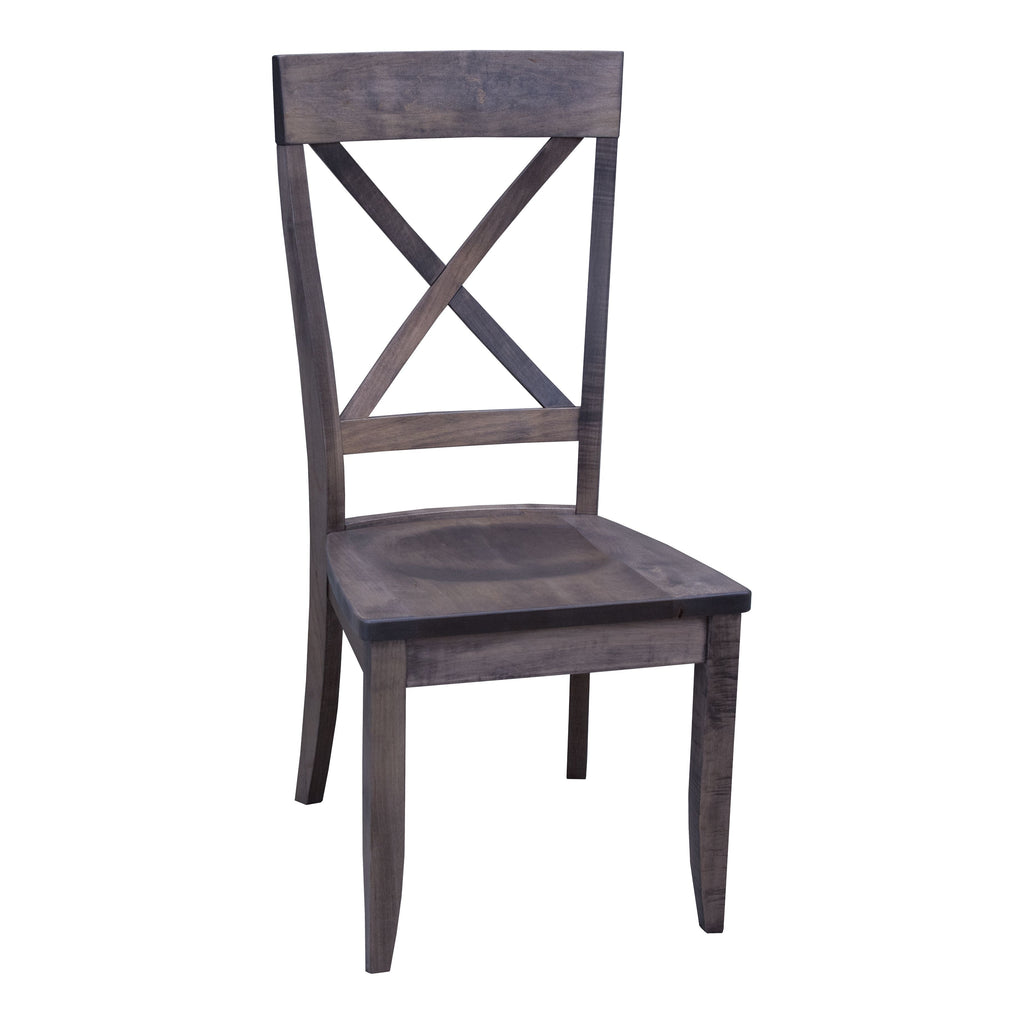 Parish X Back Maple Wood Side Dining Chair | GS – Yoder Signature Furniture