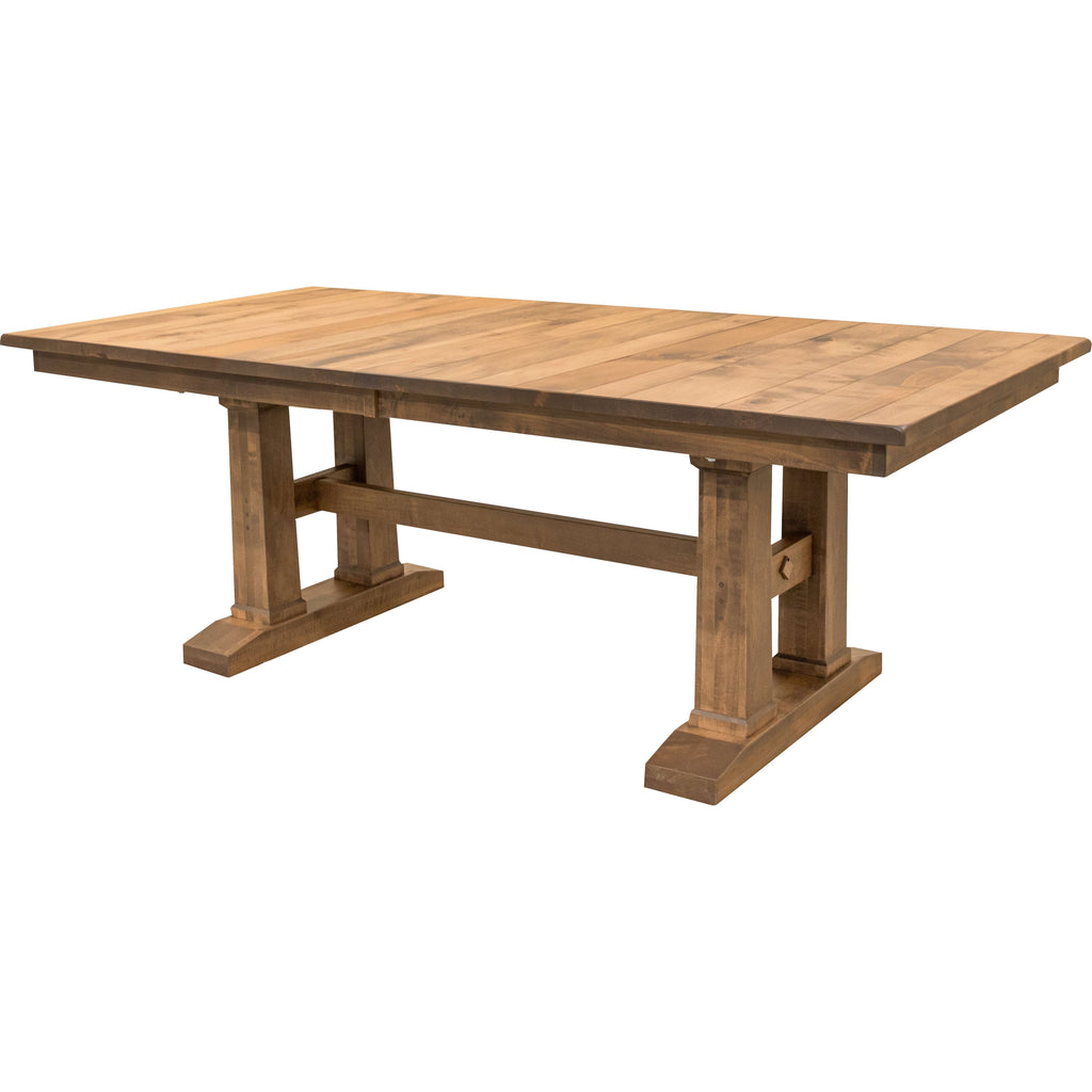 Richwood Maple Wood Large Extending Amish Trestle Dining Table | HC ...